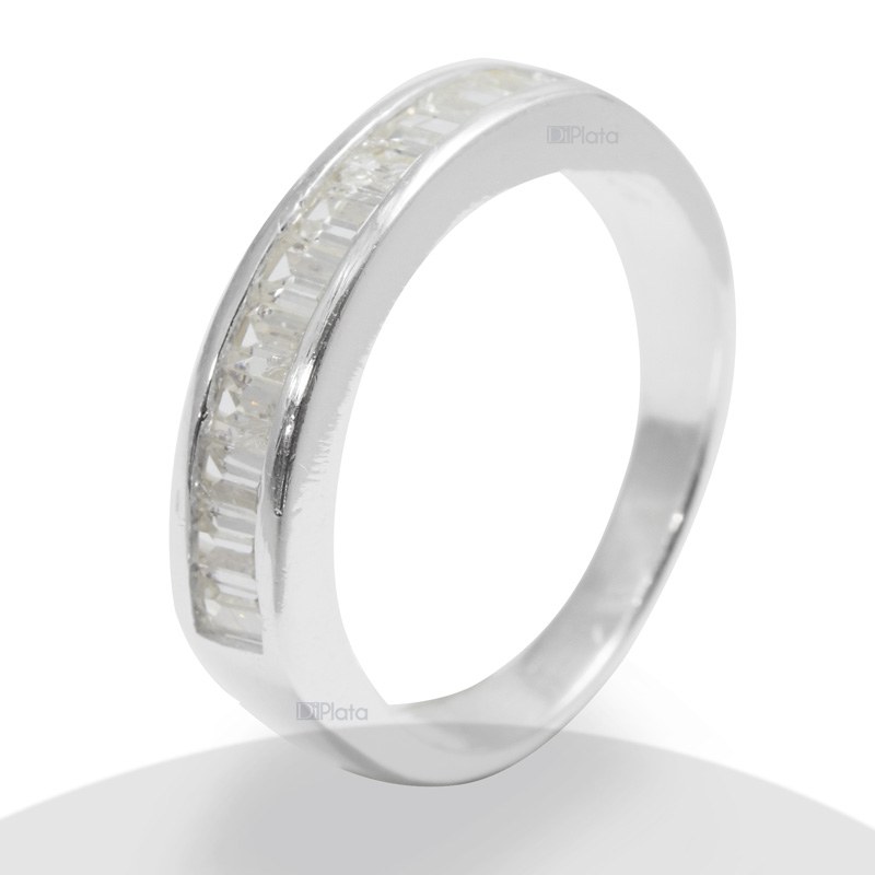 Venta > anillo de compromiso cintillo > en stock